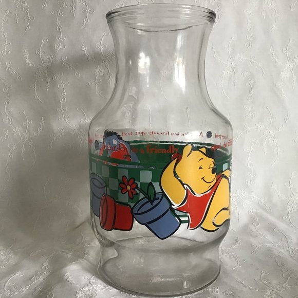 Anchor Hocking Disney | Dining | Winnie The Pooh And Eeyore Vintage ...